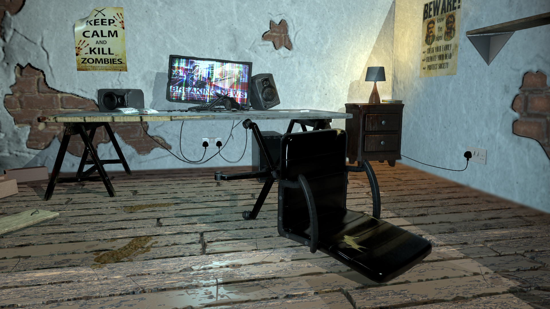 Jordan Beeston - Abandoned Room