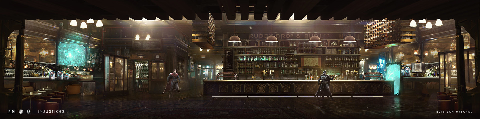 ArtStation - Injustice 2 - bar