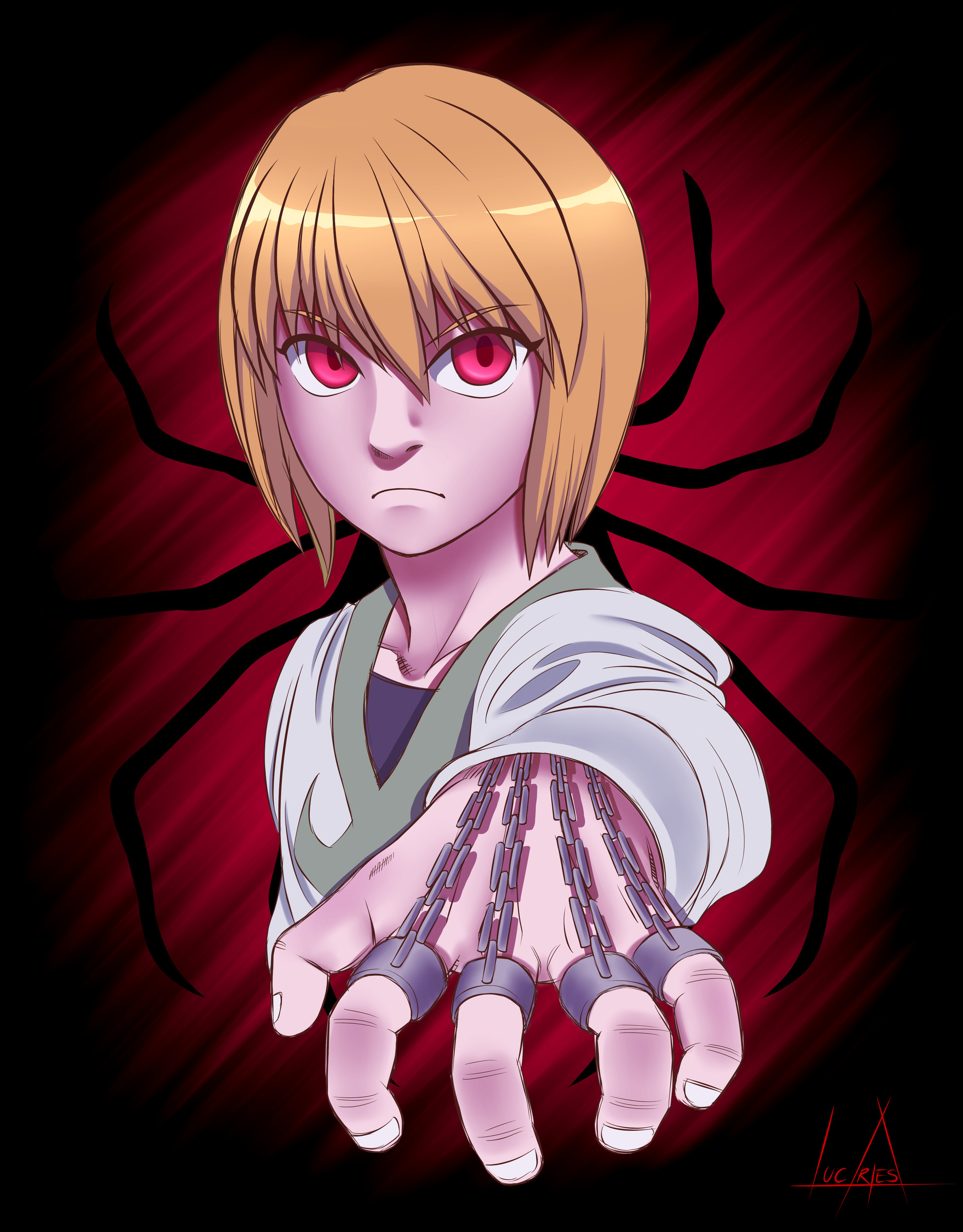 ArtStation - Kuruta vs The Phantom Troupe