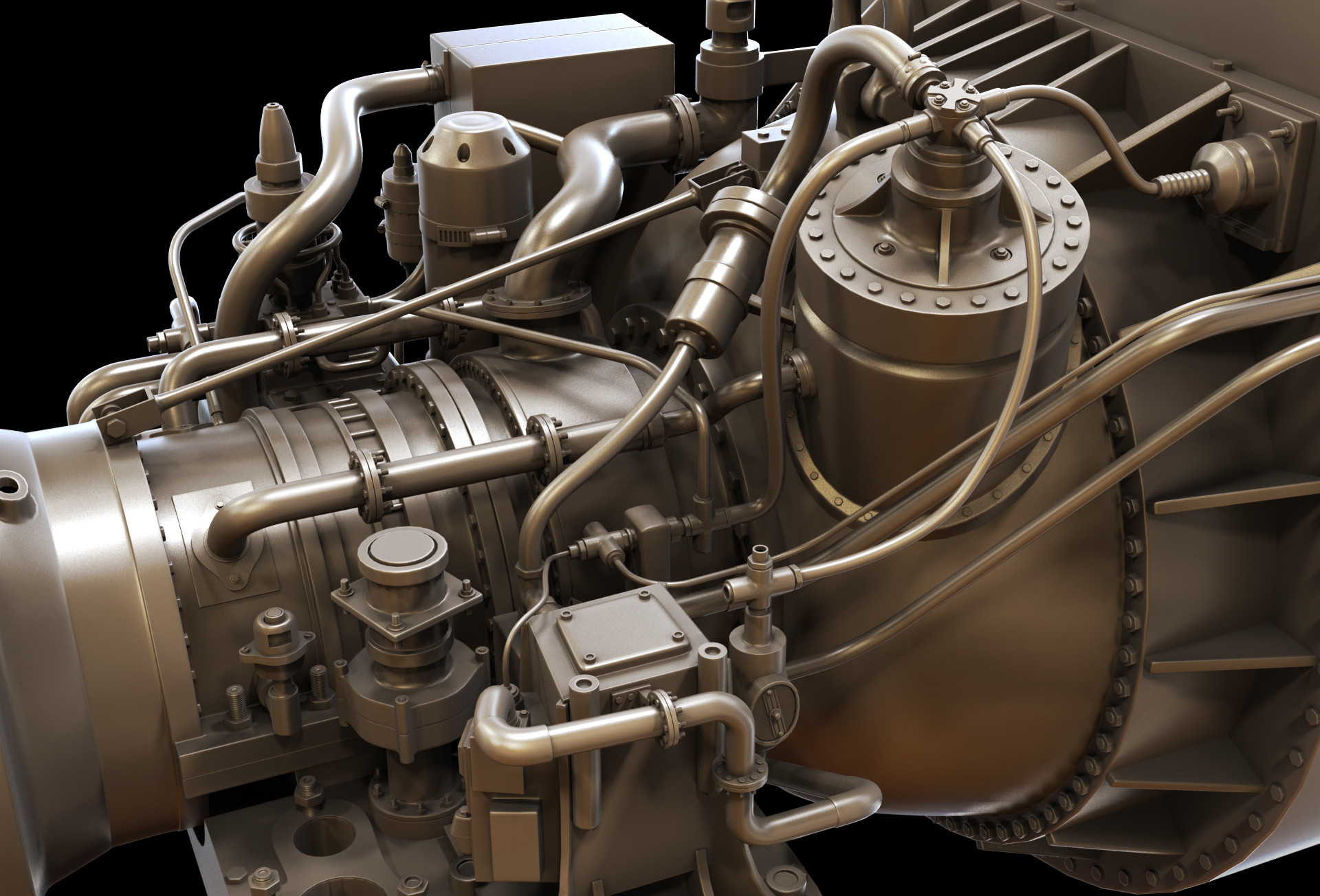 Colin Adair - AGT 1500 turbine tank engine