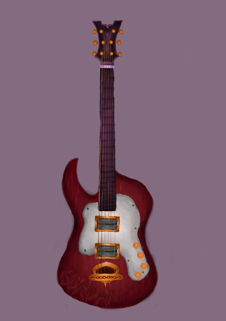 ArtStation - A Guitar Design
