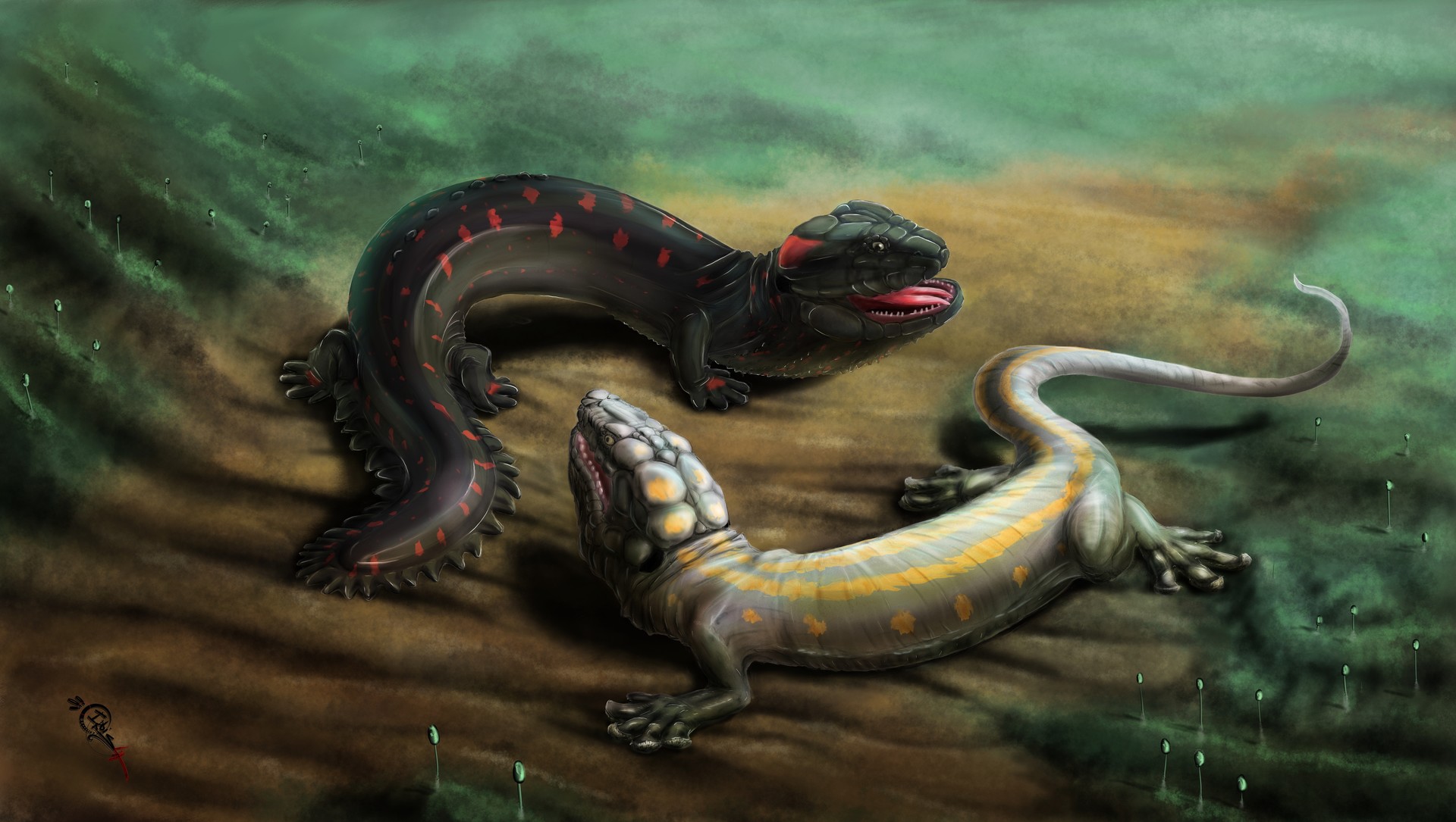 ArtStation - Lizards