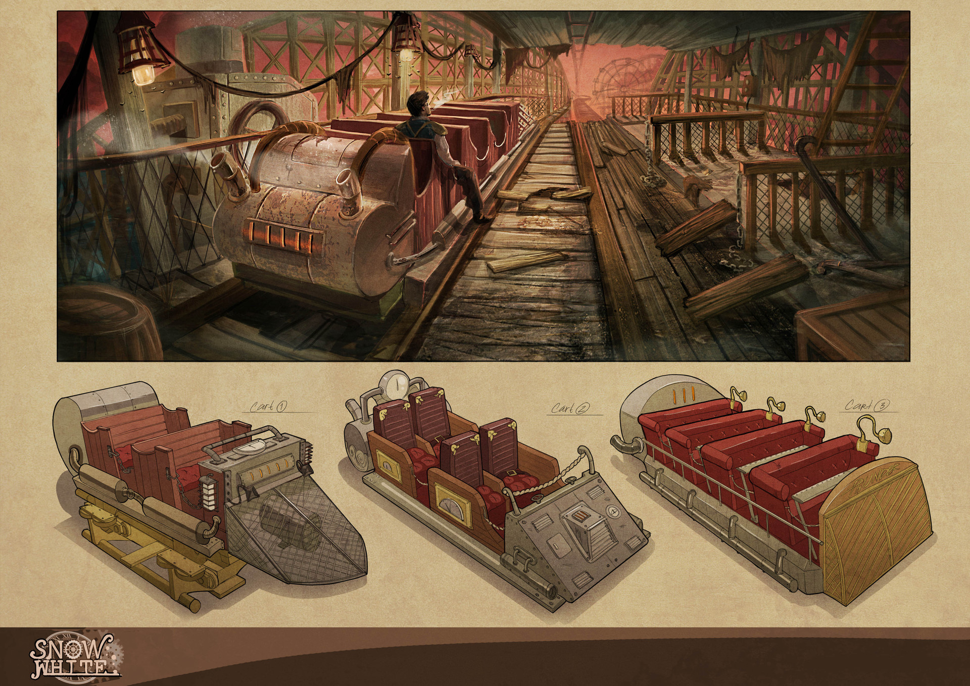 Paolina Sie - Steampunk Snow White