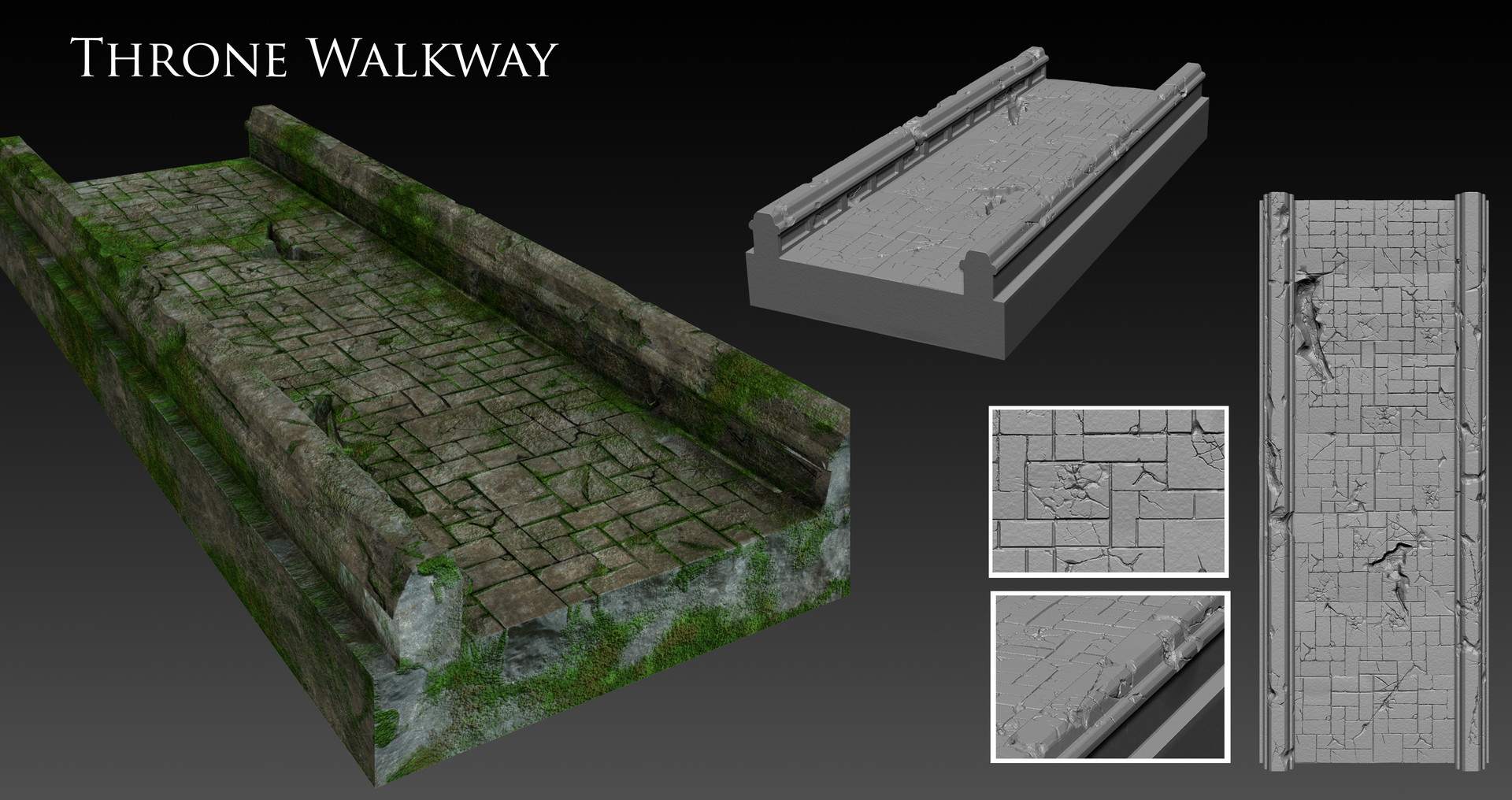 ArtStation - Walkway bridge