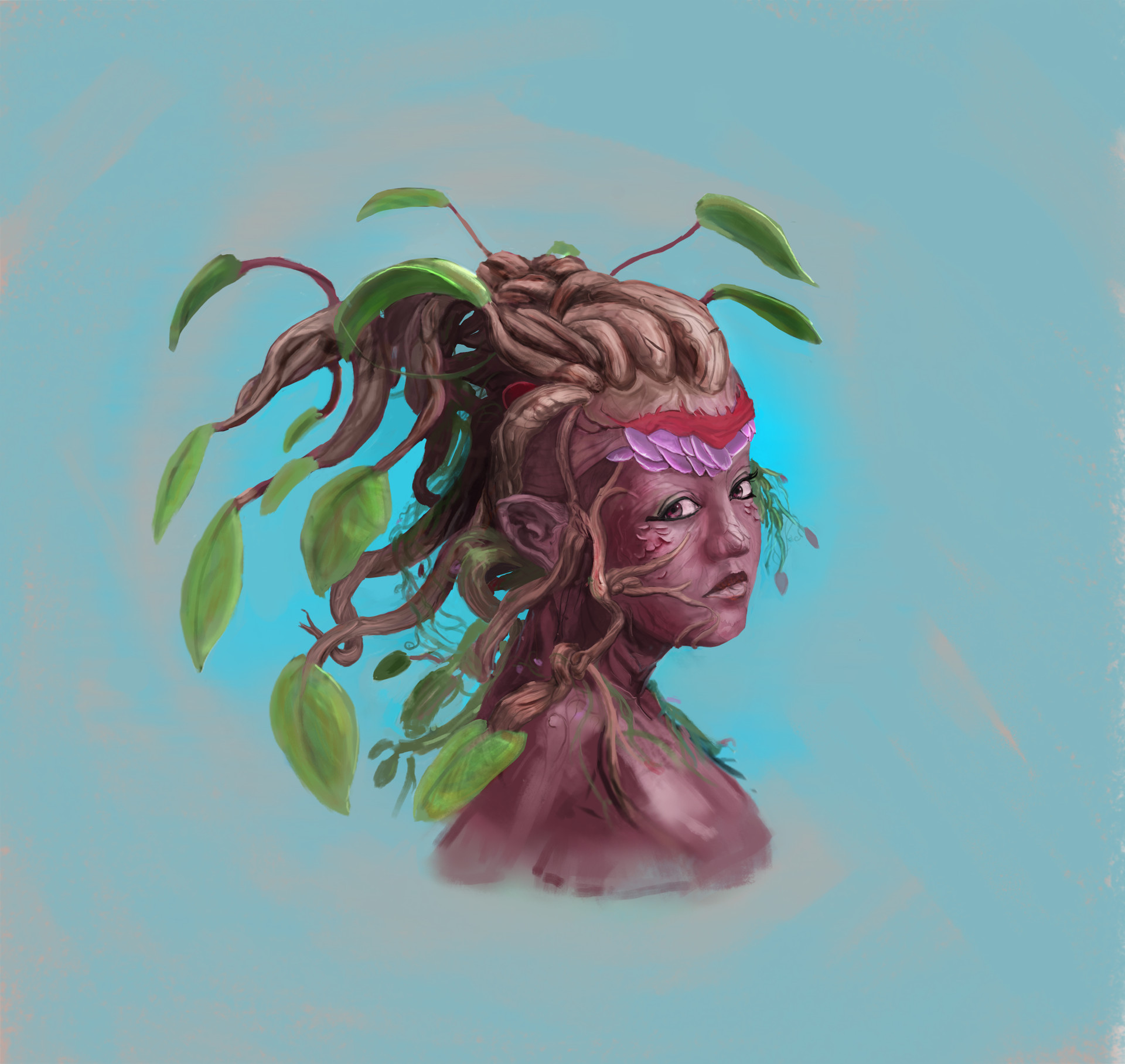 ArtStation - Plant Woman