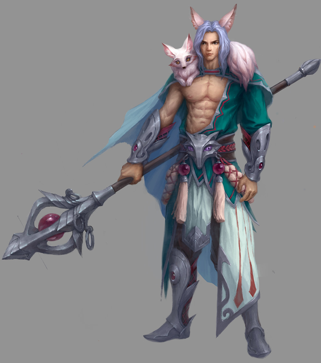 ArtStation - Fox man