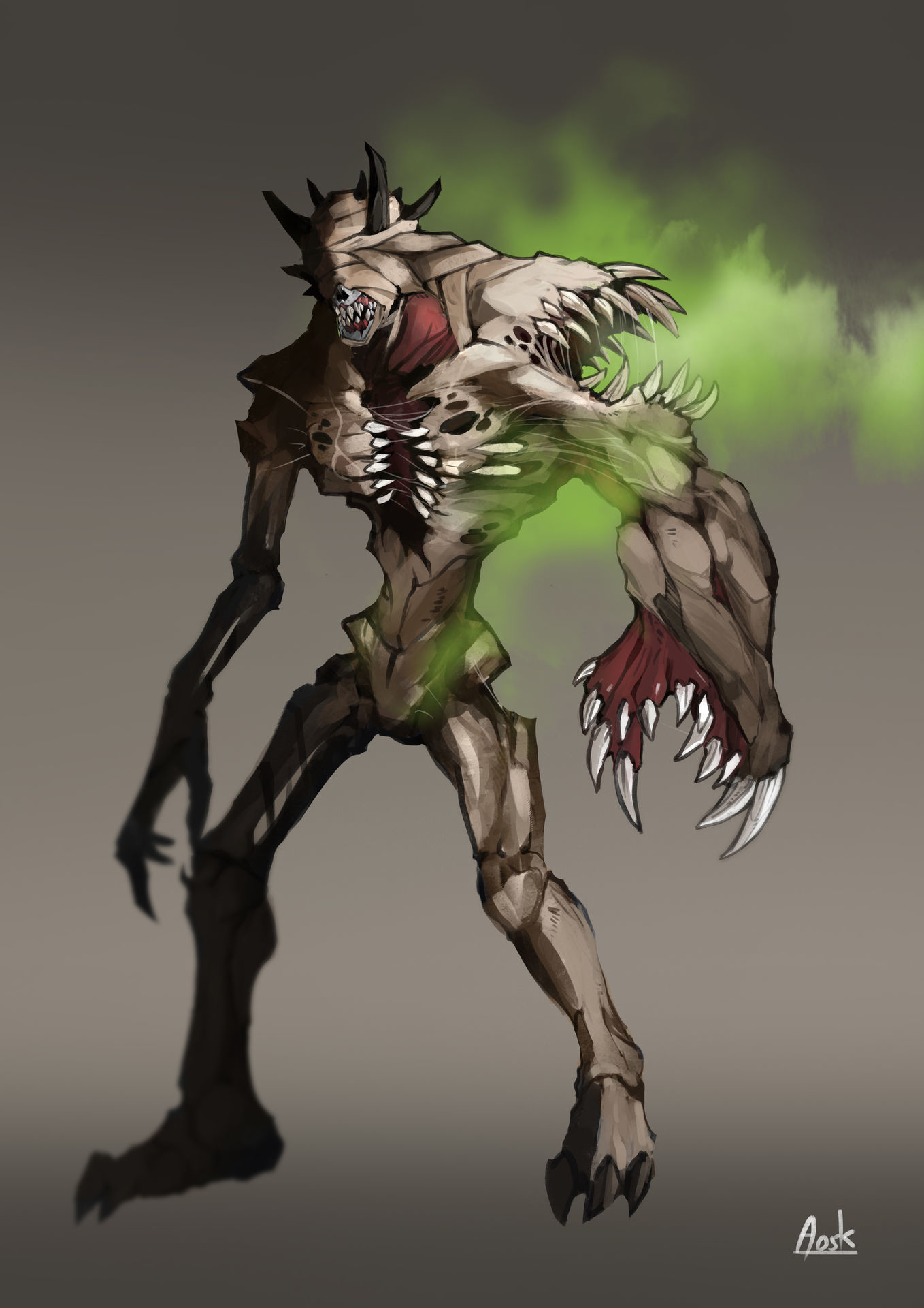 ArtStation - Undead character design