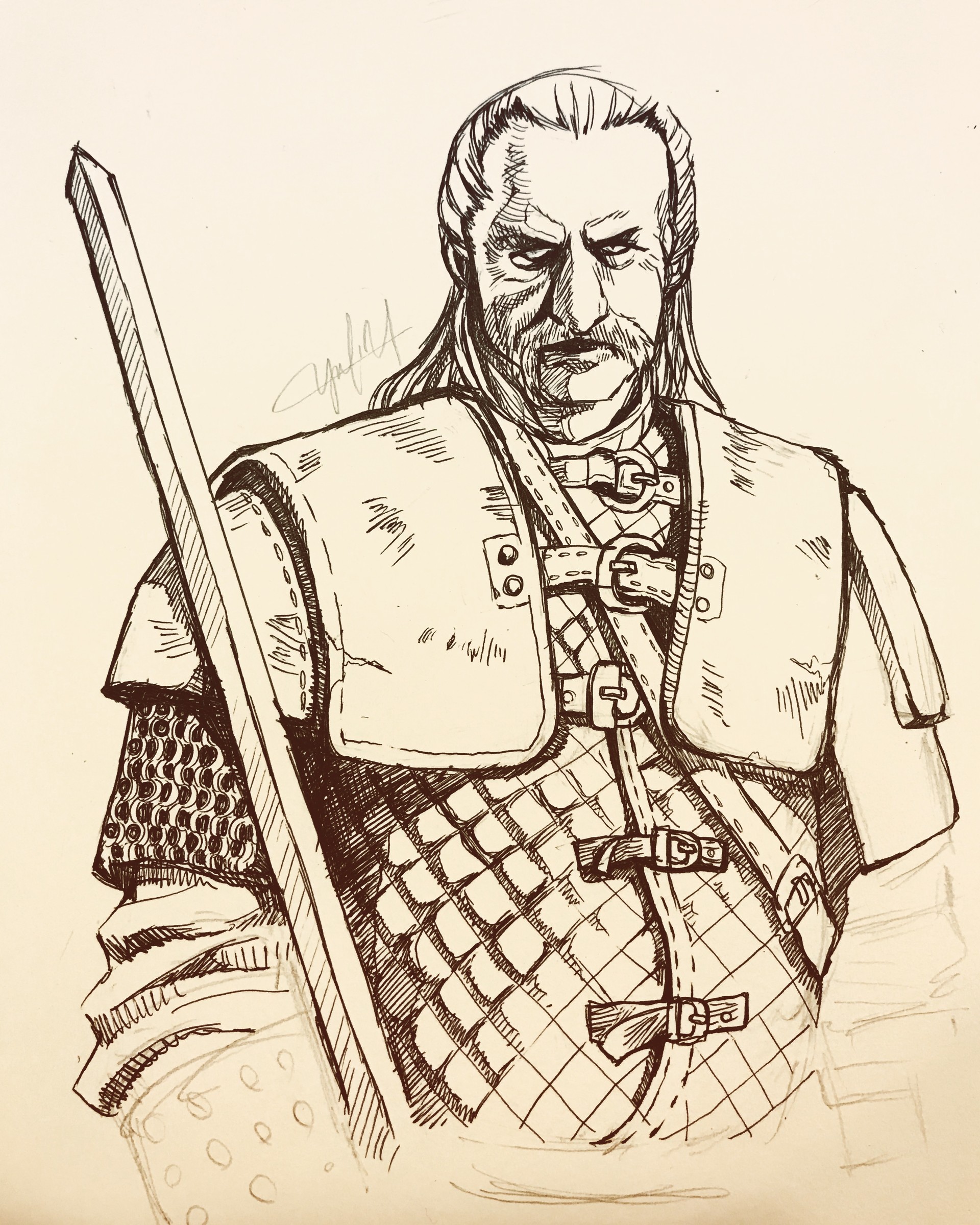 ArtStation - Vesemir from The Witcher3 ---Fan Art