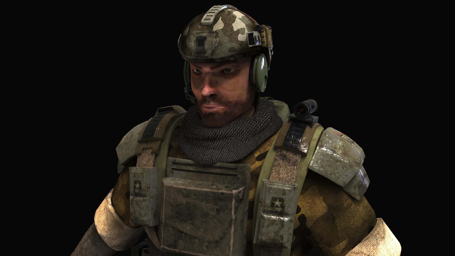 ArtStation - Soilder model