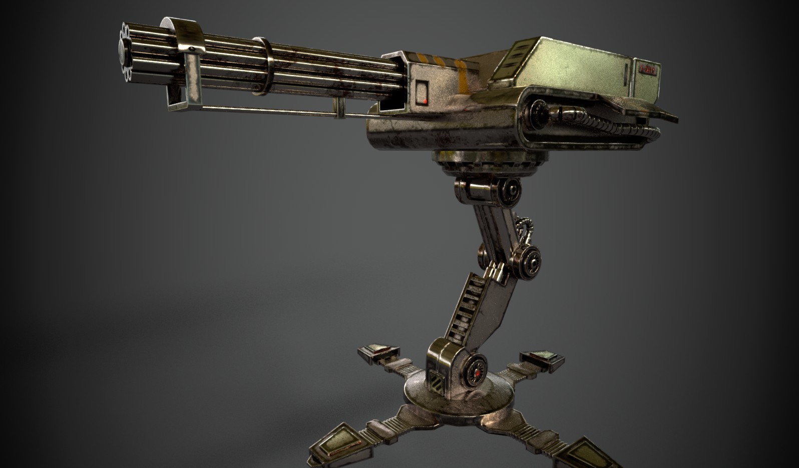 ArtStation - sentry gun