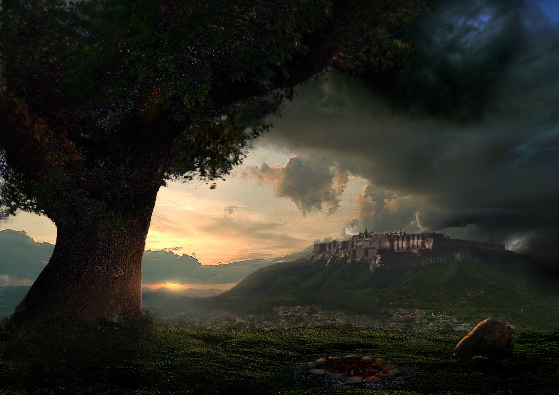 ArtStation - The Tree of promise