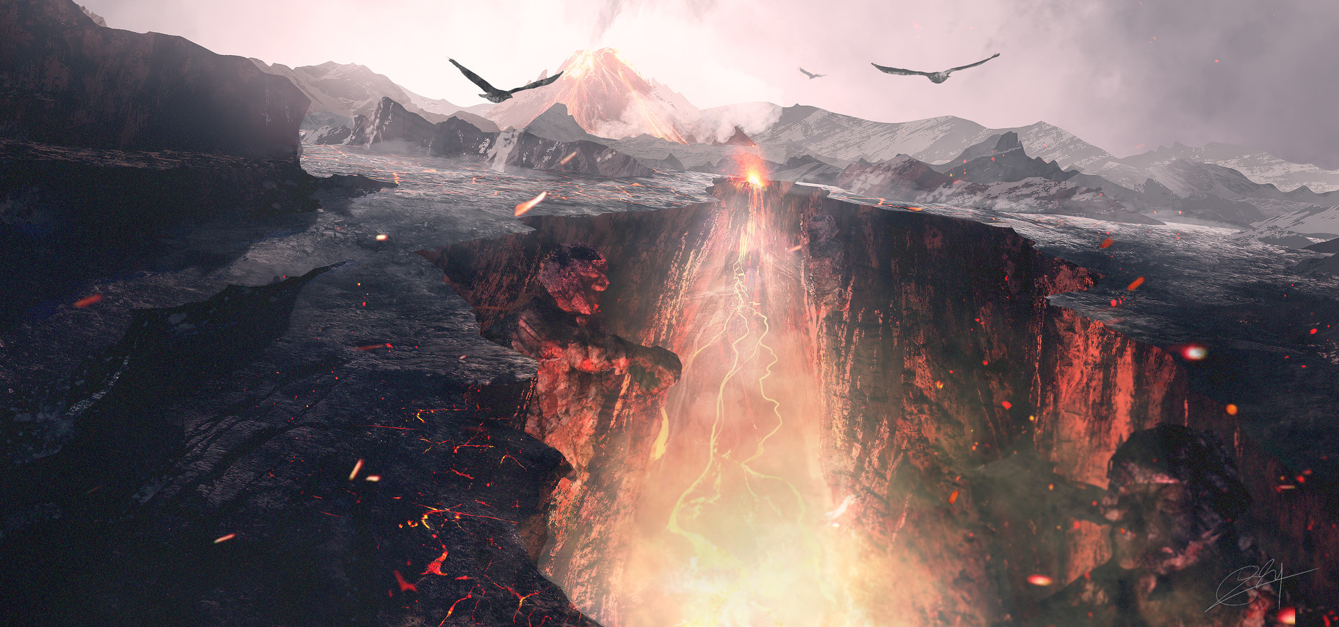 ArtStation - Land of Inferno