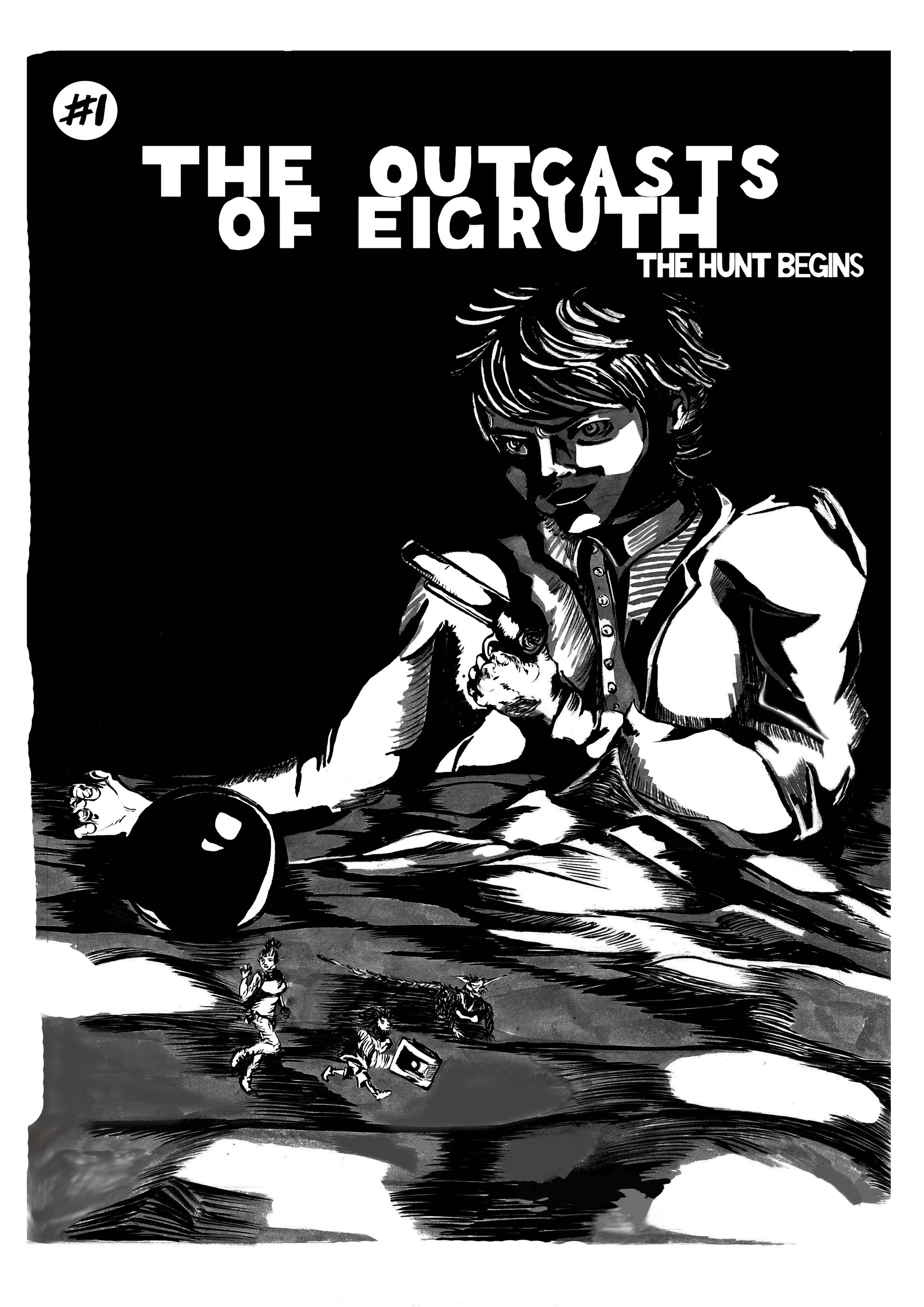 ArtStation - #1 Cover Art: The Outcasts of Eigruth