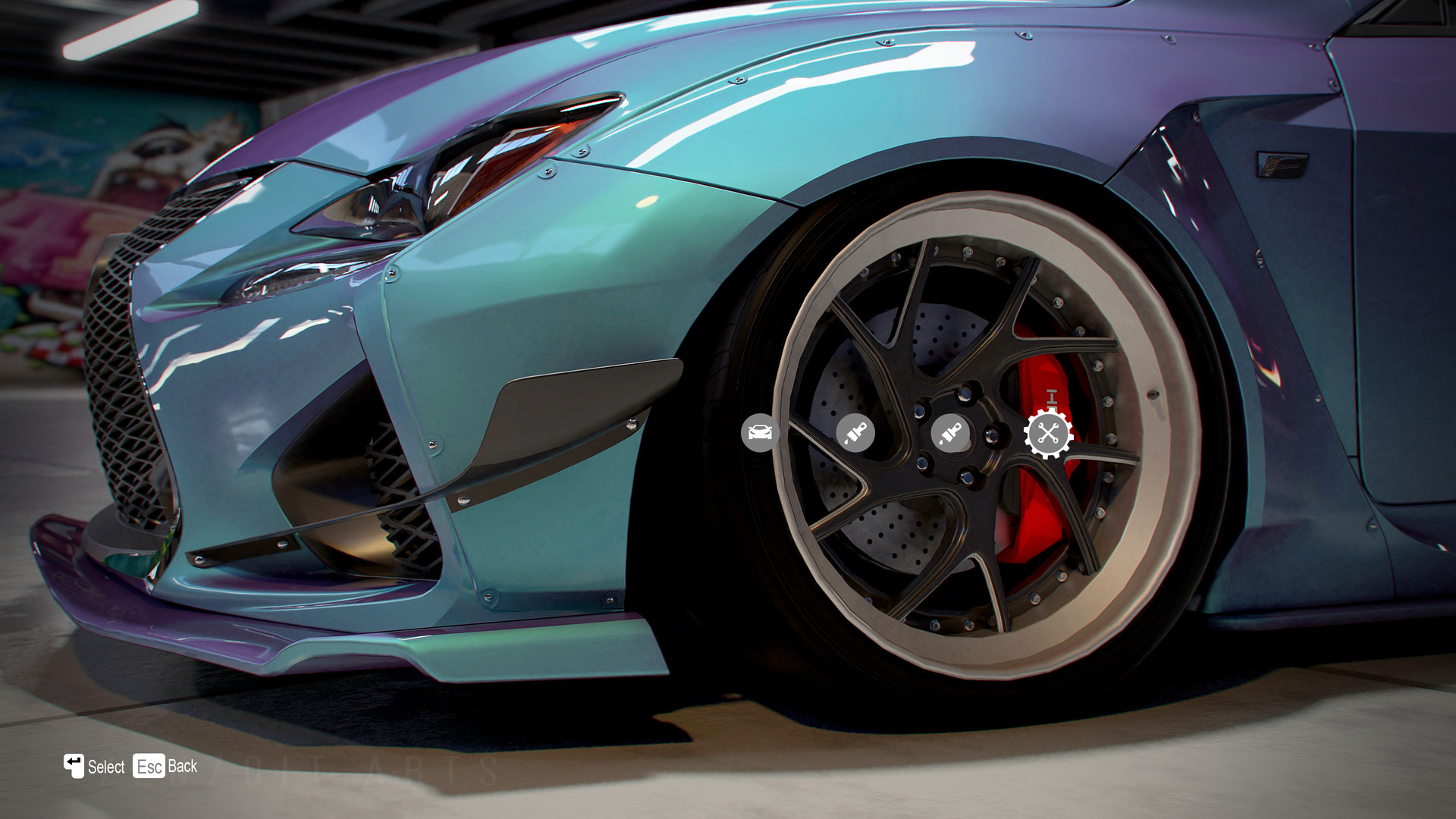 Zenzoit Arts - Lexus RCF Rocket Bunny BlackPanthaa