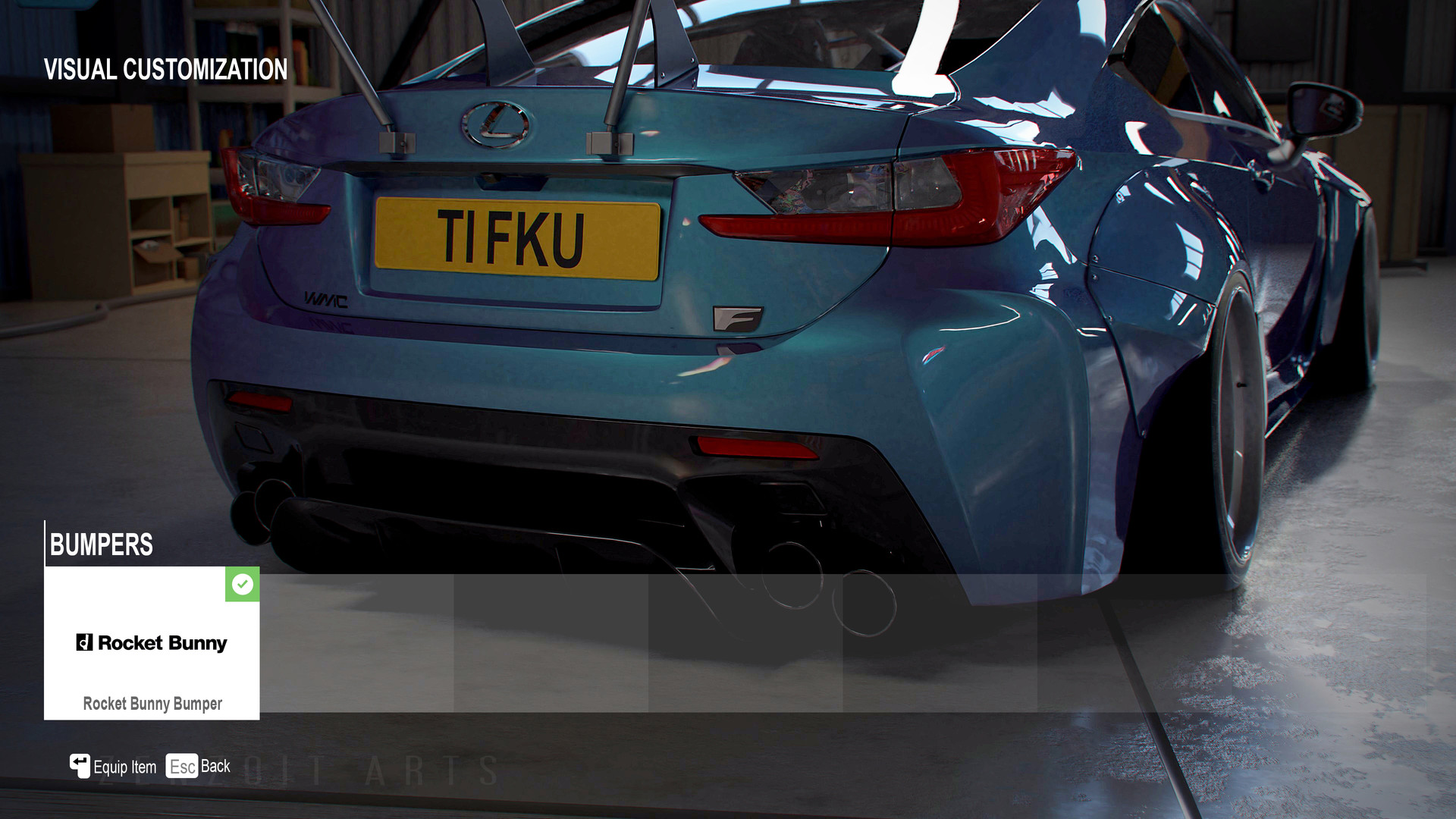 Zenzoit Arts - Lexus RCF Rocket Bunny BlackPanthaa