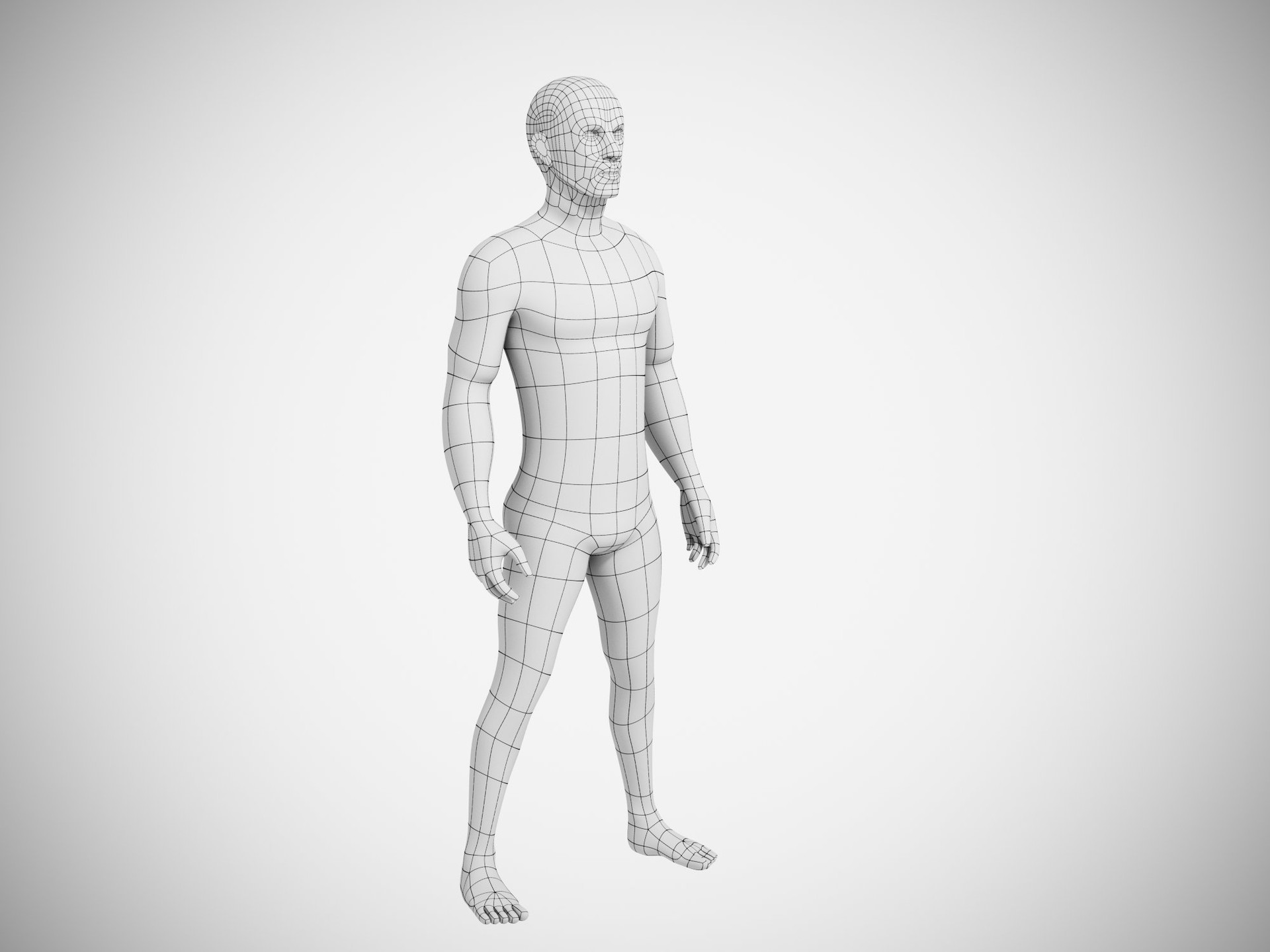 Roman Peter Konvalinka - Body Character - High Poly