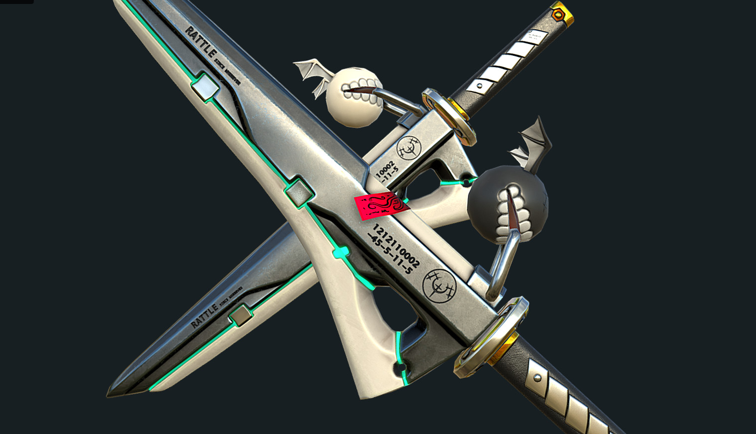 Arnaud Tegny - Ramlethal Valentine Dual Swords