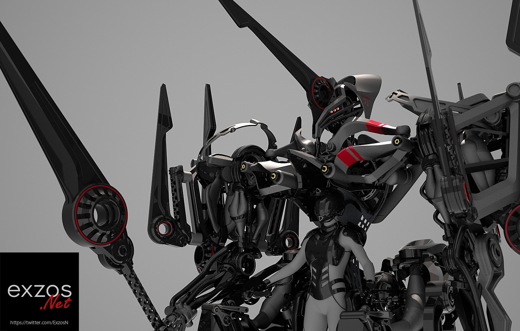 ArtStation - Original design "Exoskeleton"