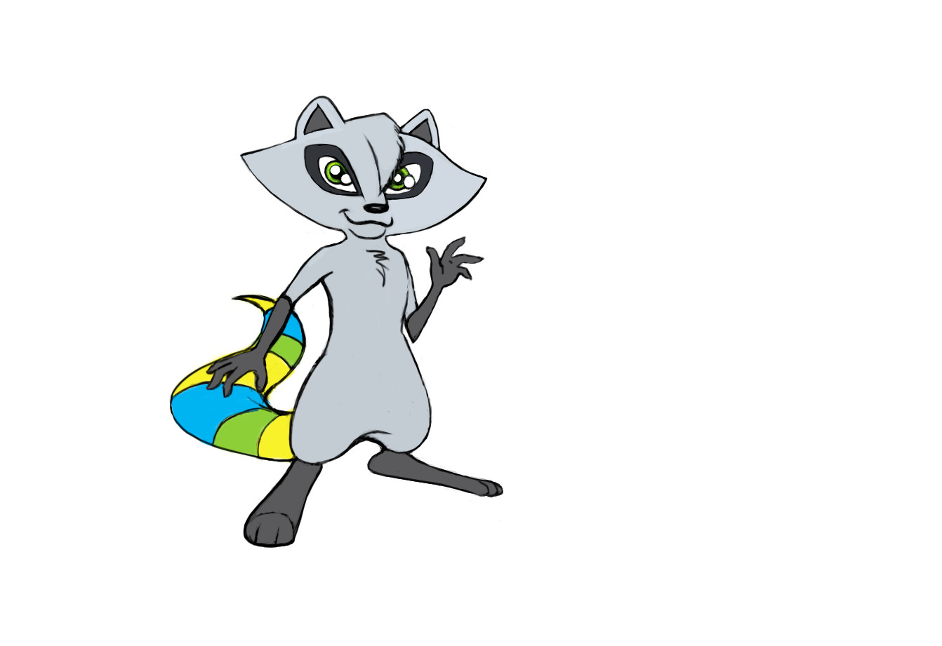 Angela Goulene - TCI's Ticki the Racoon (Company Mascot)
