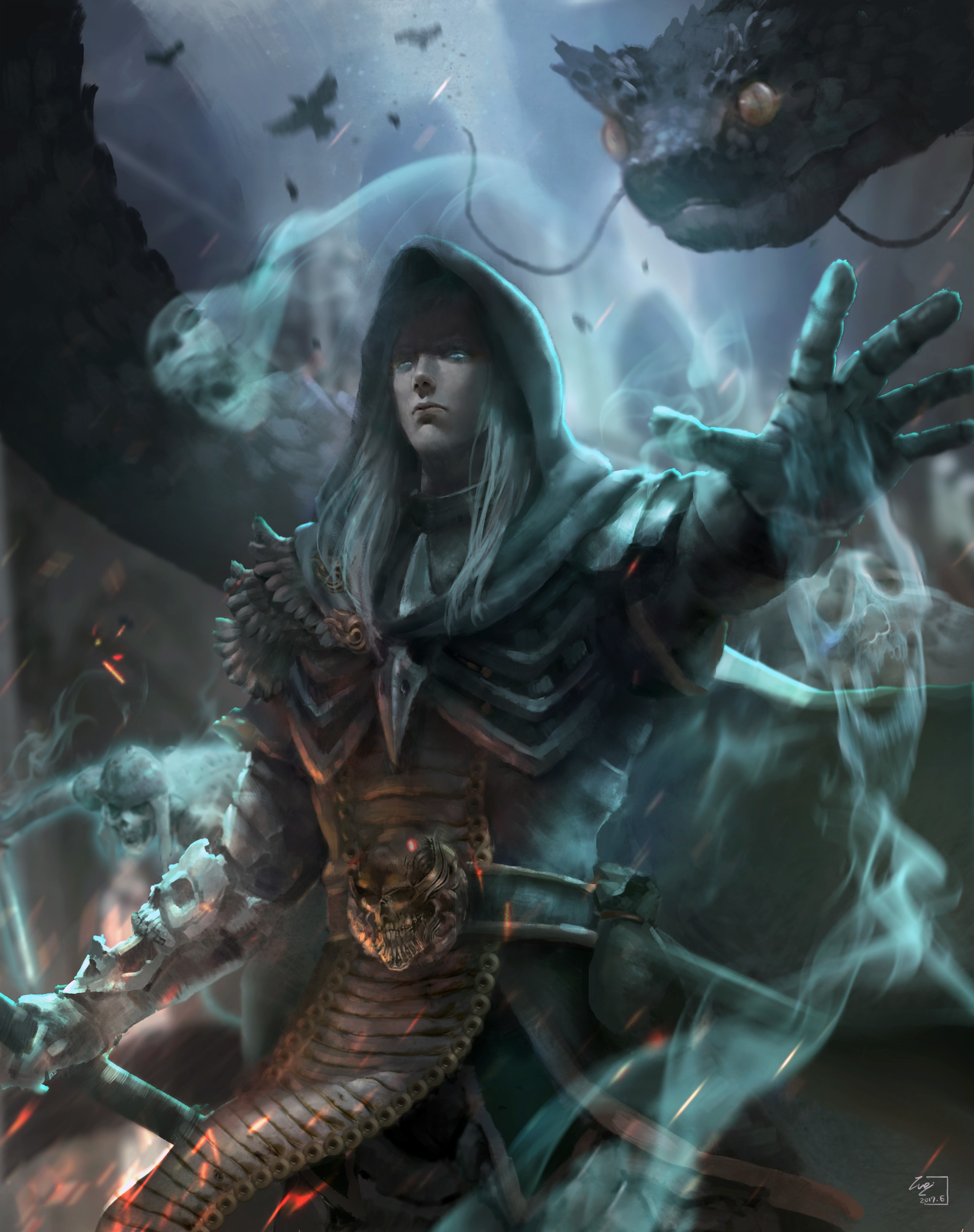 ArtStation - Diablo - Necromancer Rathma