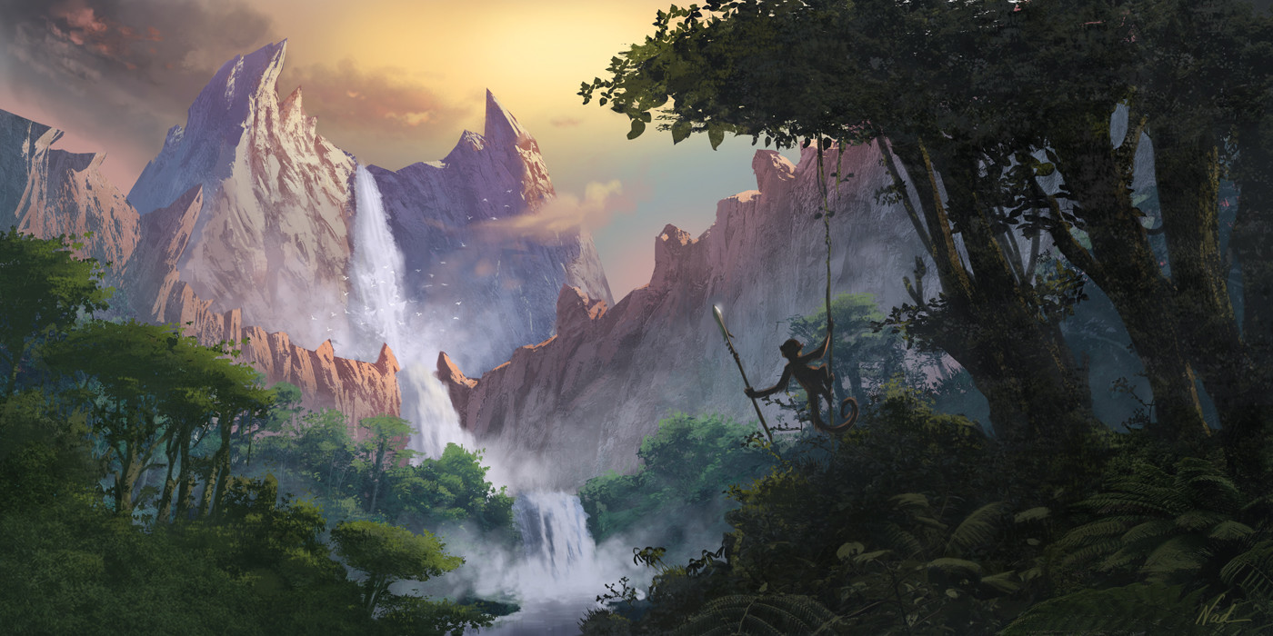 ArtStation - Cursed rock