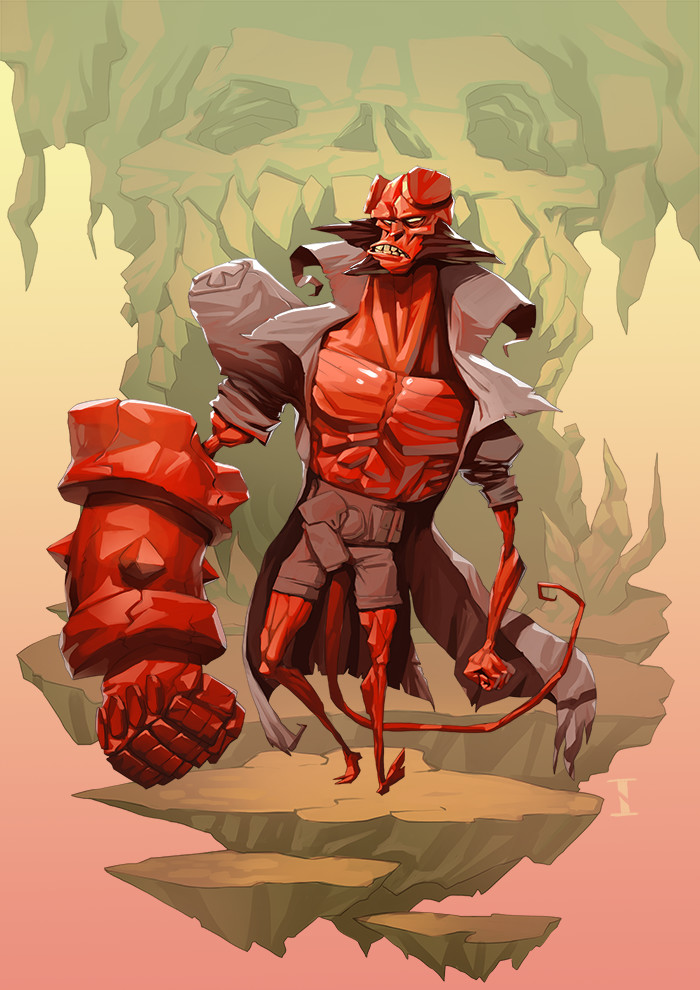 ArtStation - Hellboy