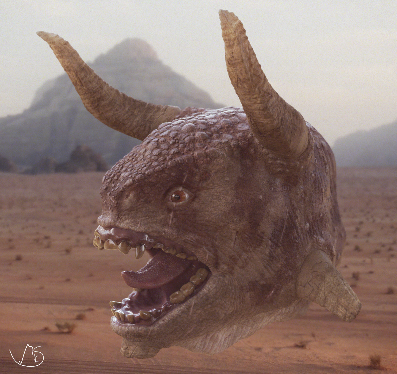 ArtStation - Stalker head