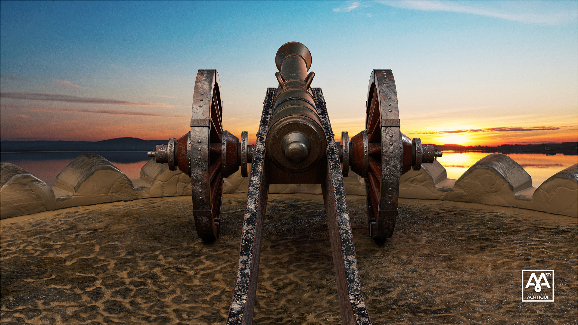 ArtStation - Old Cannon - Challenge