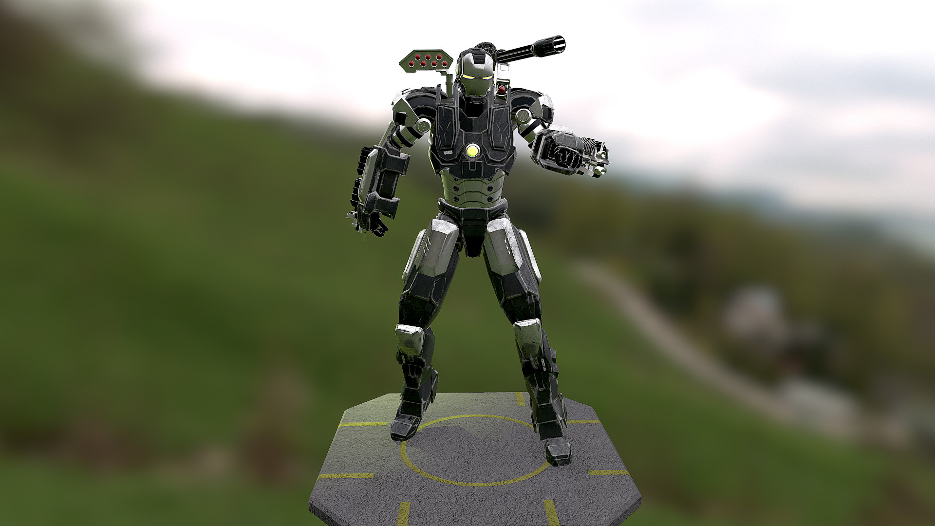 ArtStation - War Machine Photos