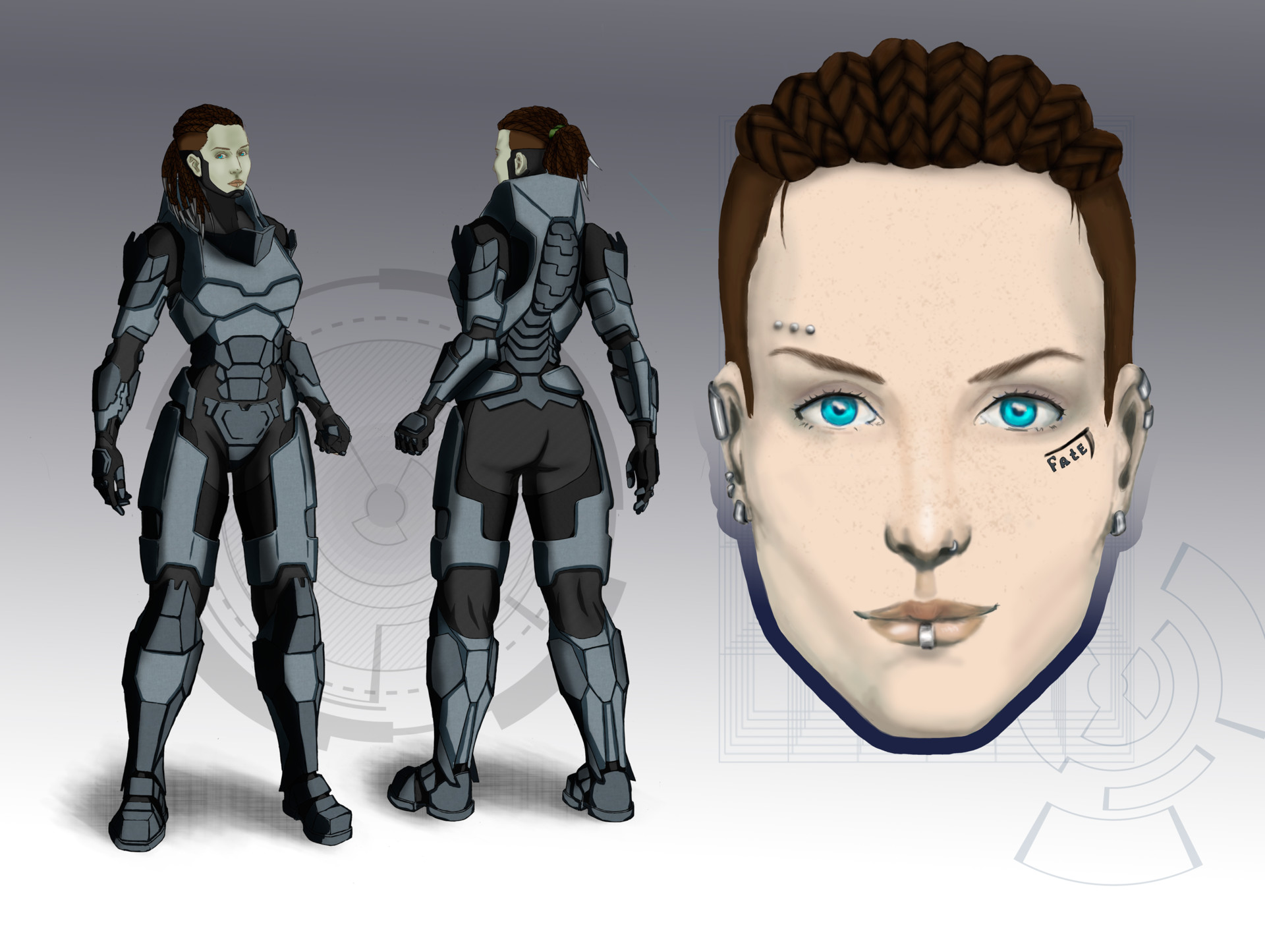 ArtStation - Power Armor Operator concept 1