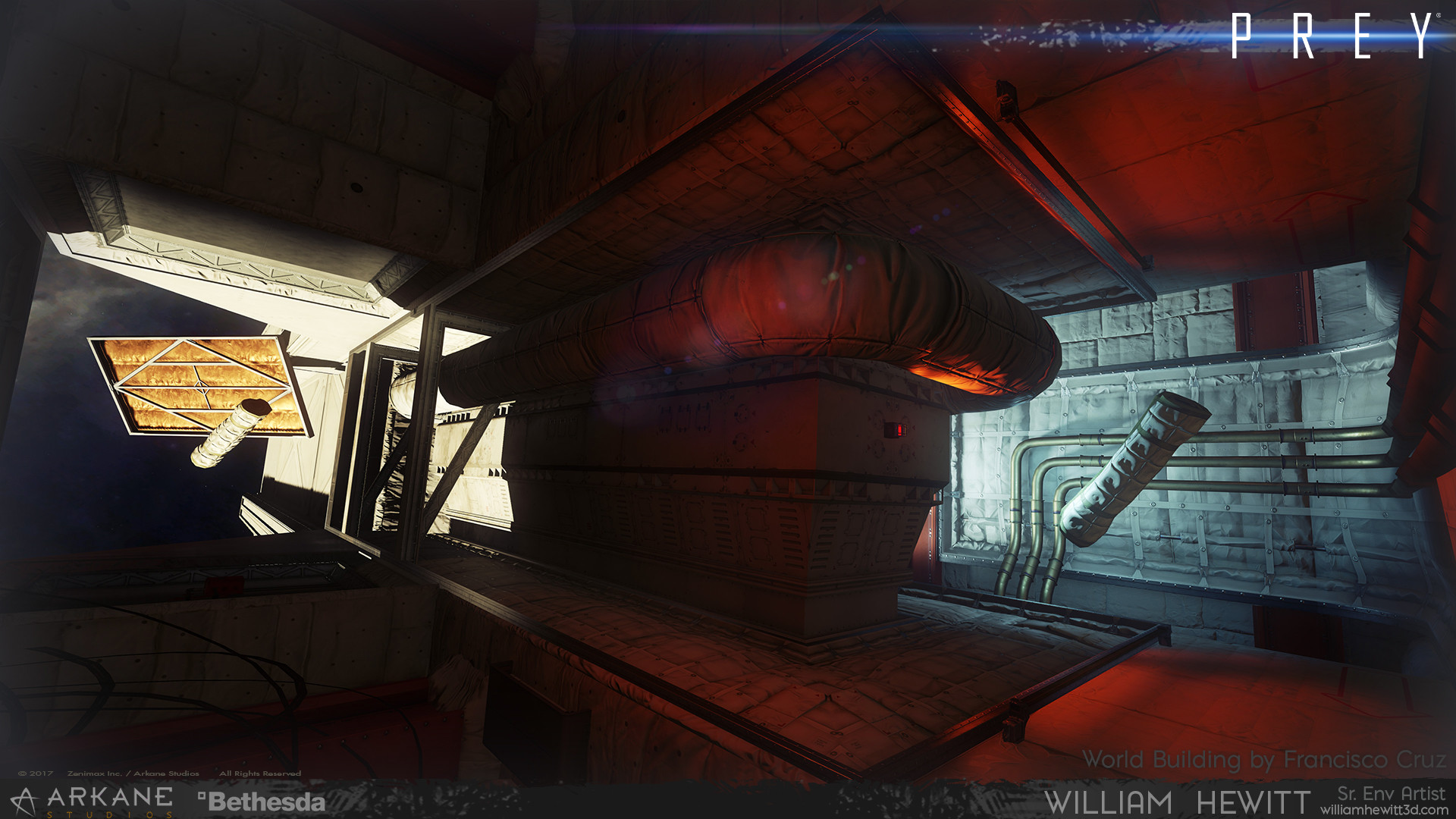 ArtStation - Station Exterior Utility Area, William Hewitt