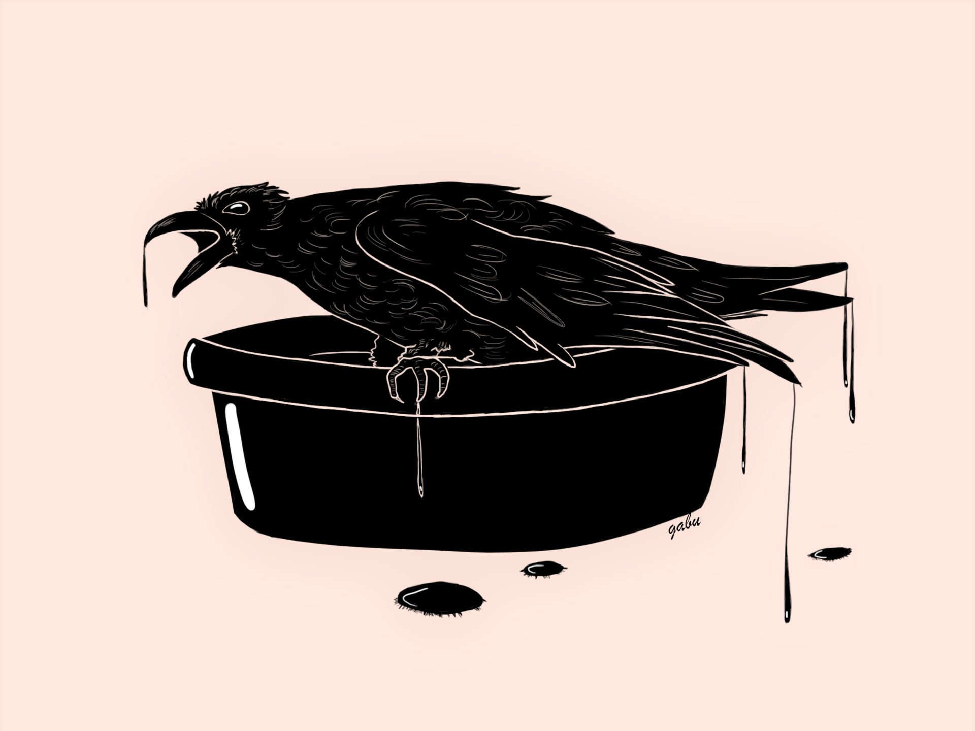 ArtStation - Ink Crow