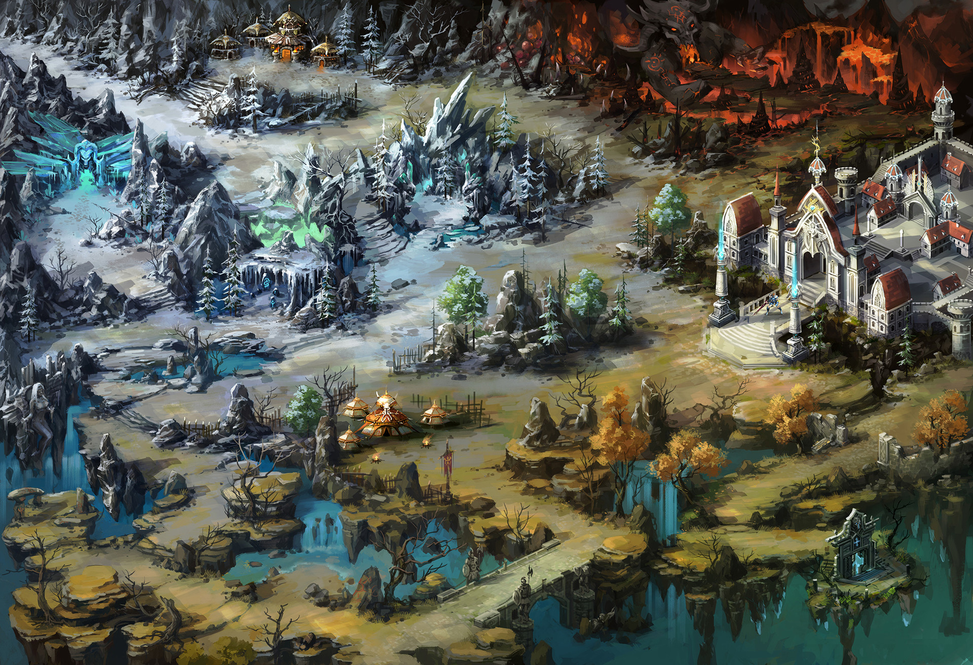 ArtStation - Game Map