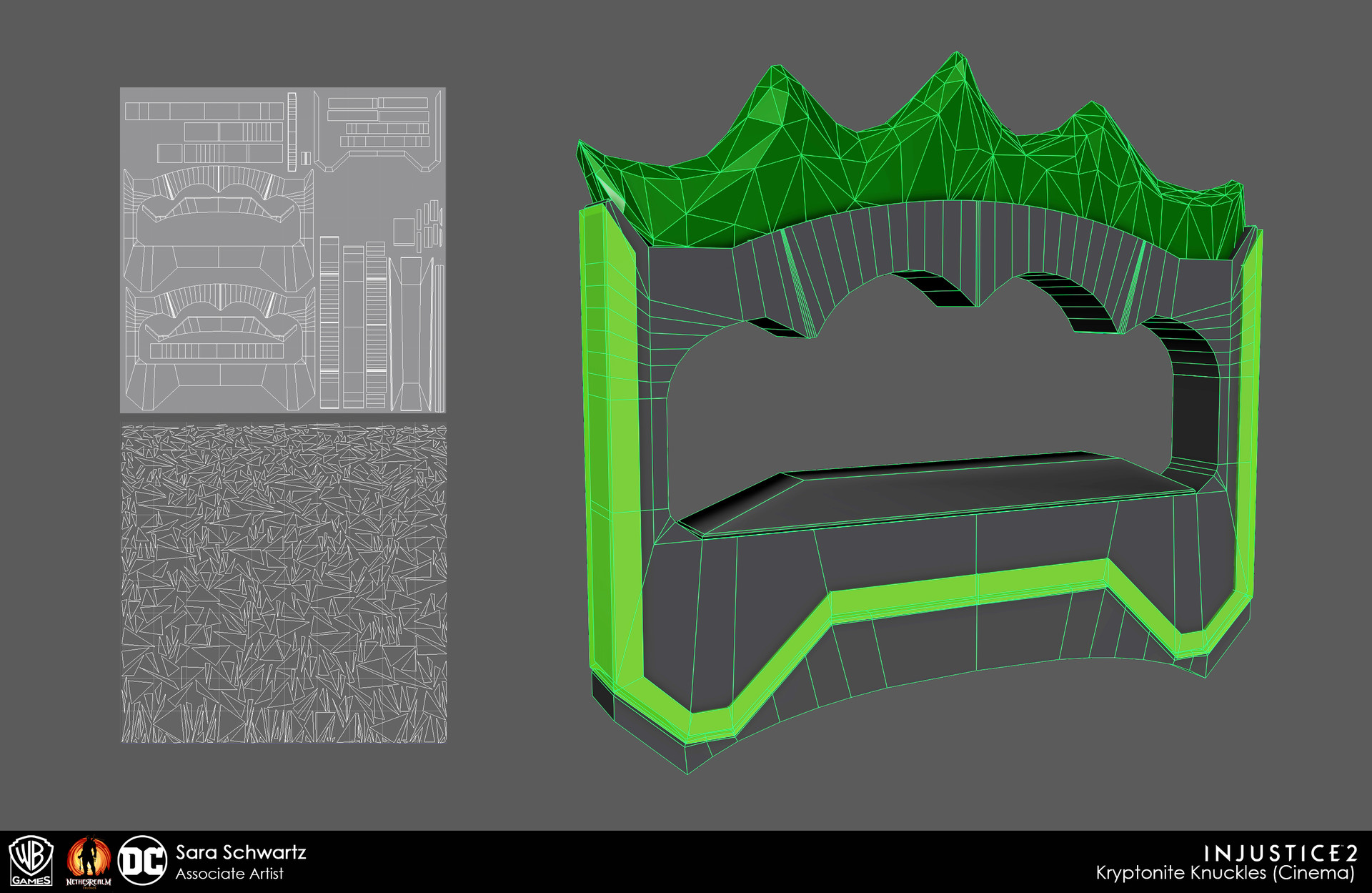 Injustice 2 — Kryptonite Knuckles (Cinema) by Sara Schwartz — ProUser.Me