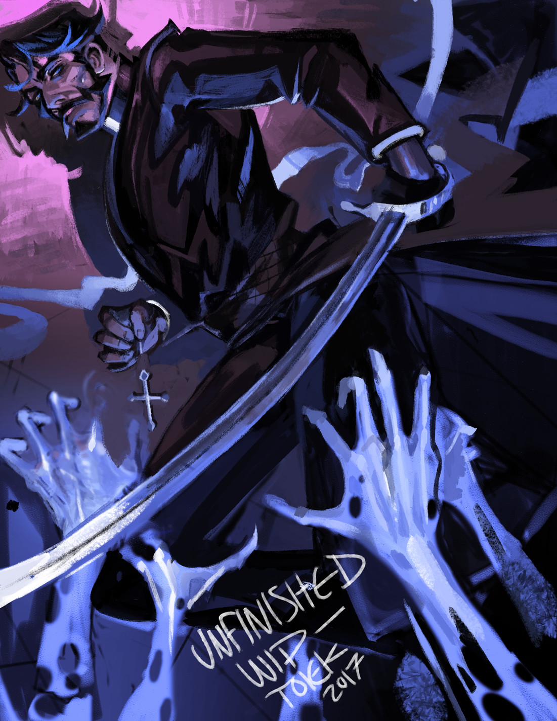 ArtStation - Holy Man (unfinished)