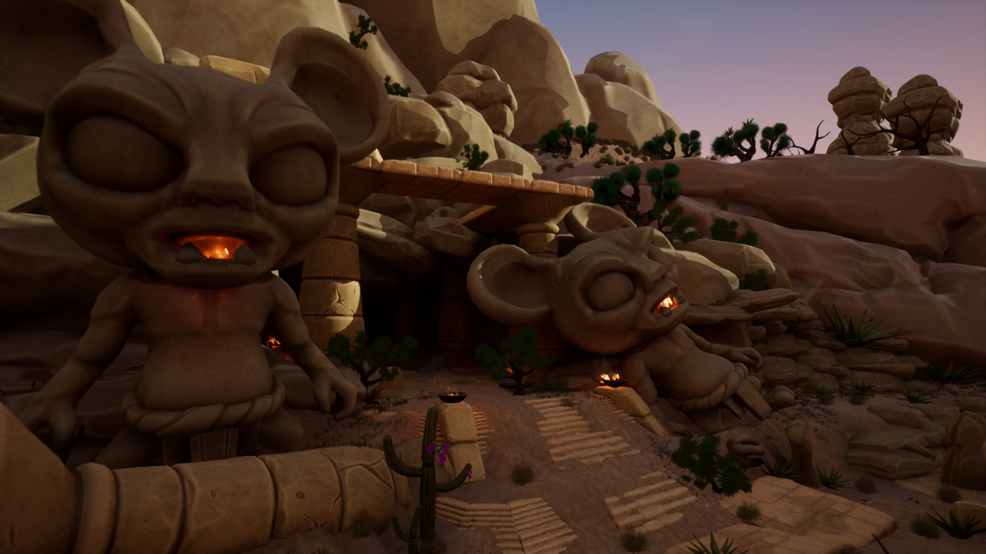 ArtStation - Stylized Desert Environment