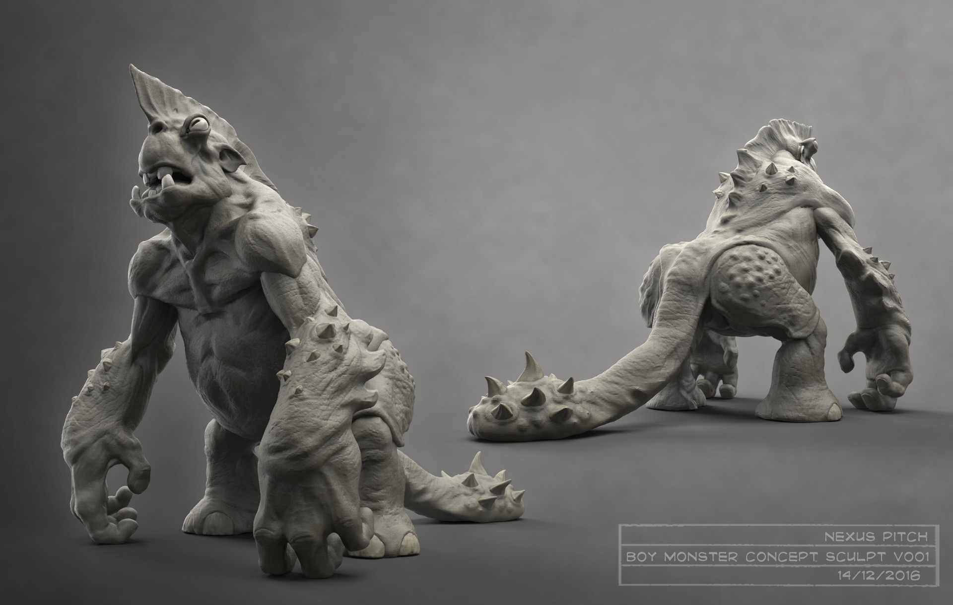 ArtStation - Kiaju concept sculpts