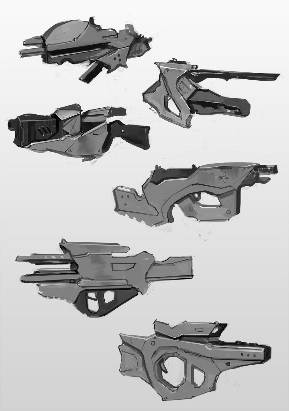 ArtStation - Weapon Sketches