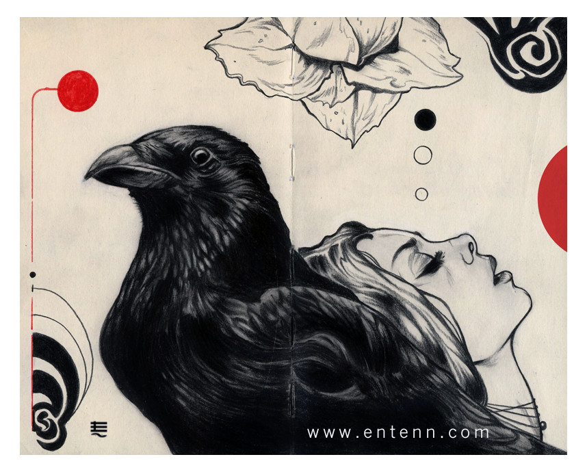 ArtStation - Crow Princess