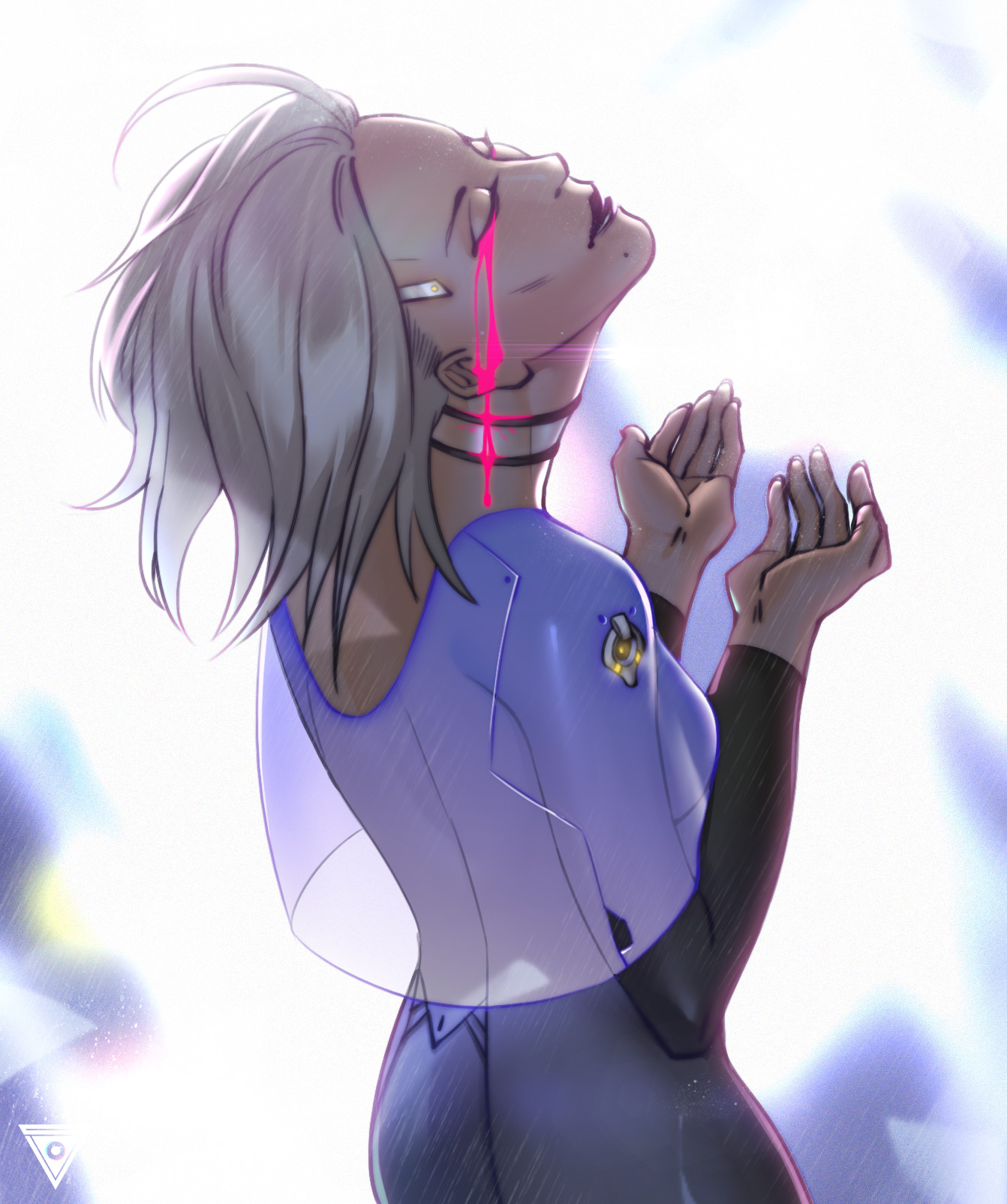 ArtStation - Blood teardrop