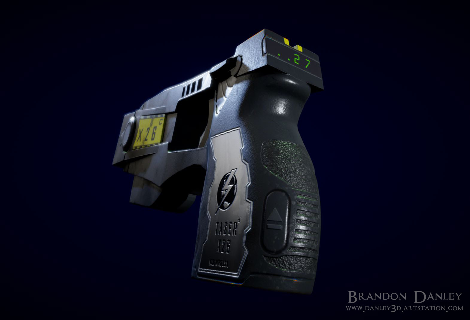 ArtStation - Taser X26c Gun