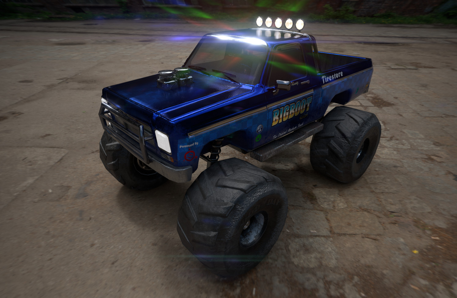 ArtStation - Monster Truck - RC Mayhem XR