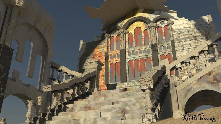 ArtStation - Fantasy Abandoned Castle