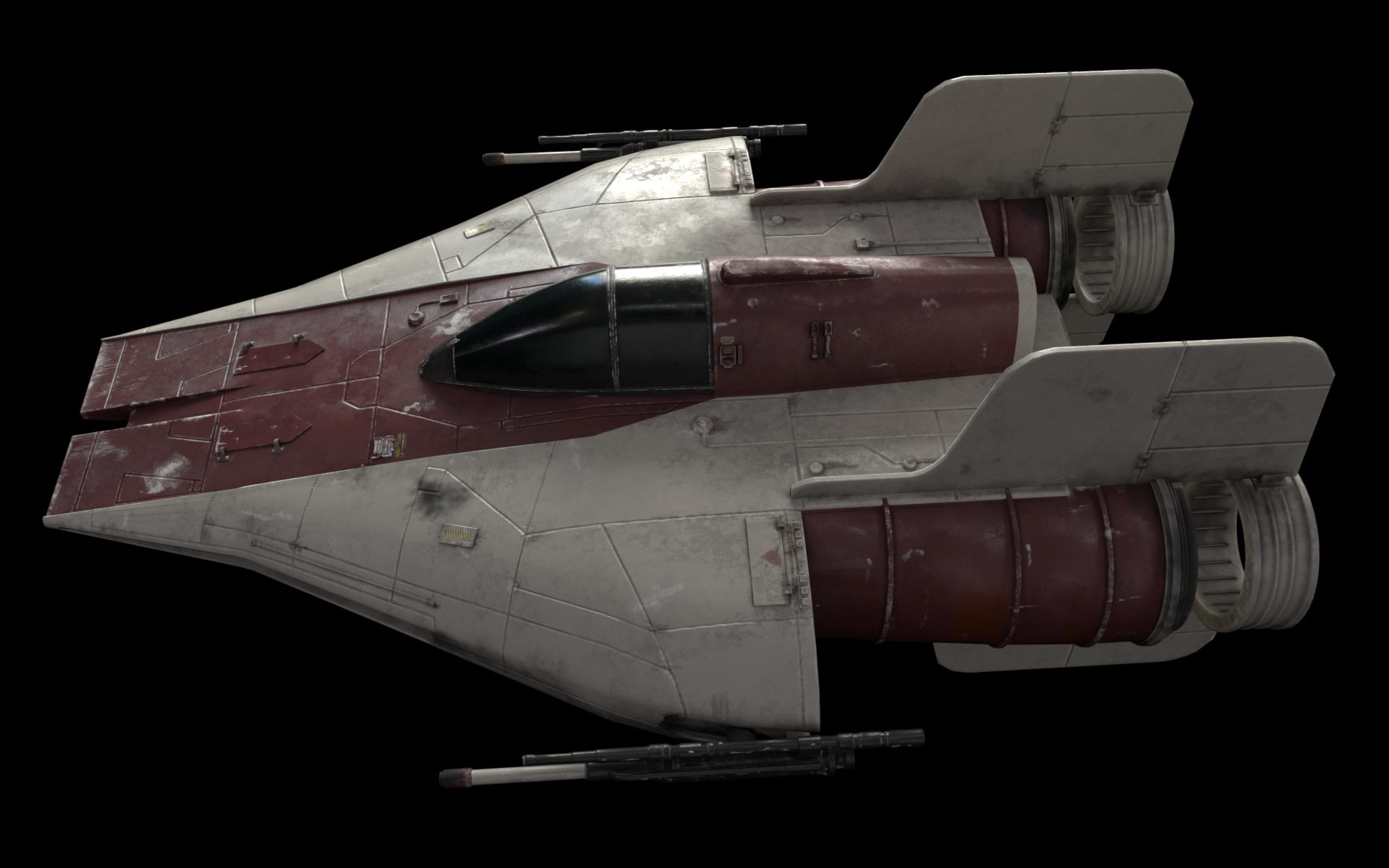 Peyton Thomas - Rebel A-Wing (Star Wars)