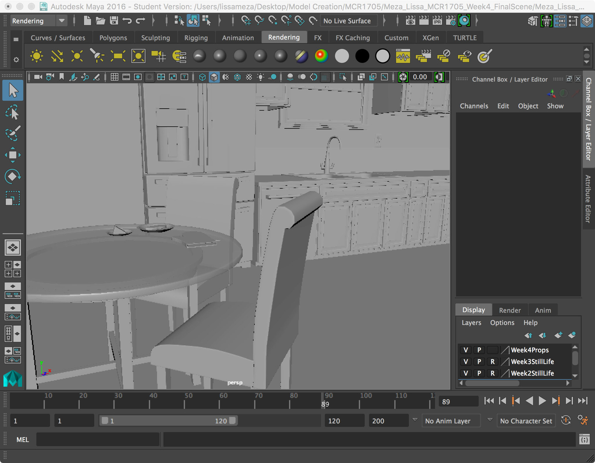 ArtStation - MCR Kitchen Scene