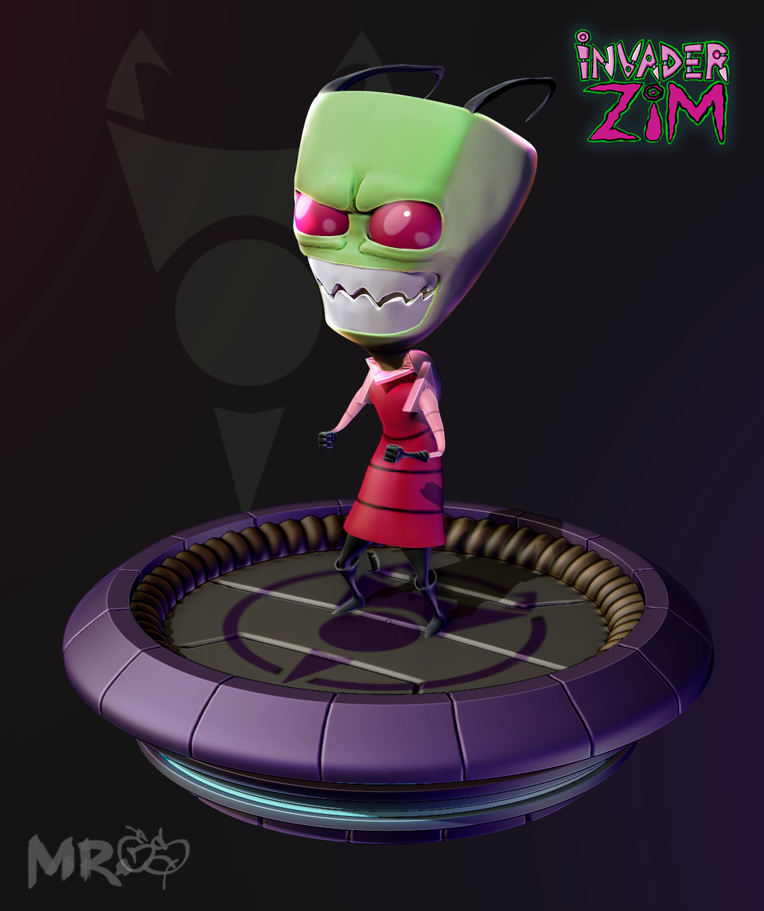 ArtStation - Invader Zim