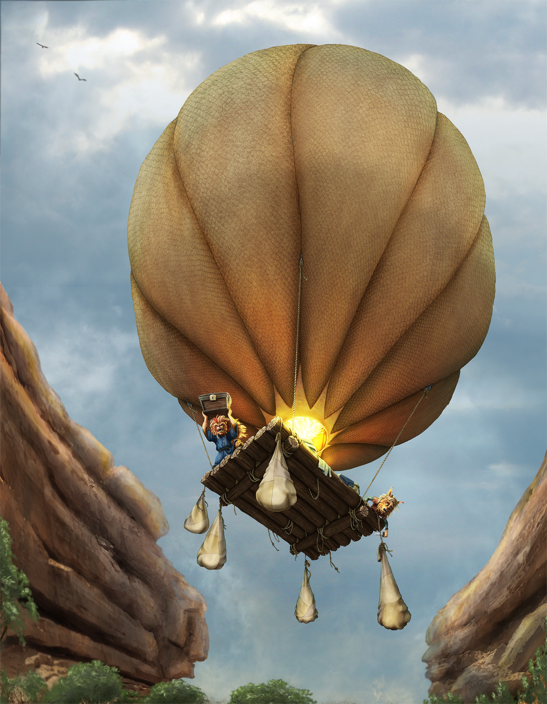 ArtStation - Balloon Raft Escape