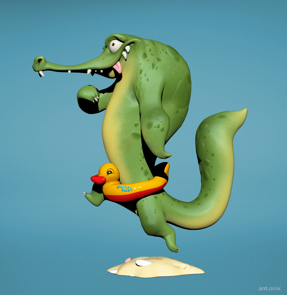 Anton Nesmiyanov - Crocodile Randy opened the beach season