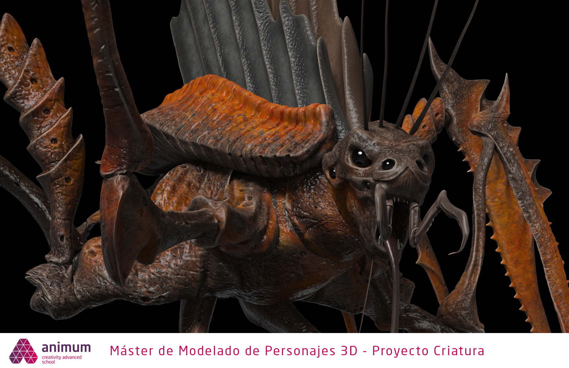 ArtStation - Banshee - Creature modeling project