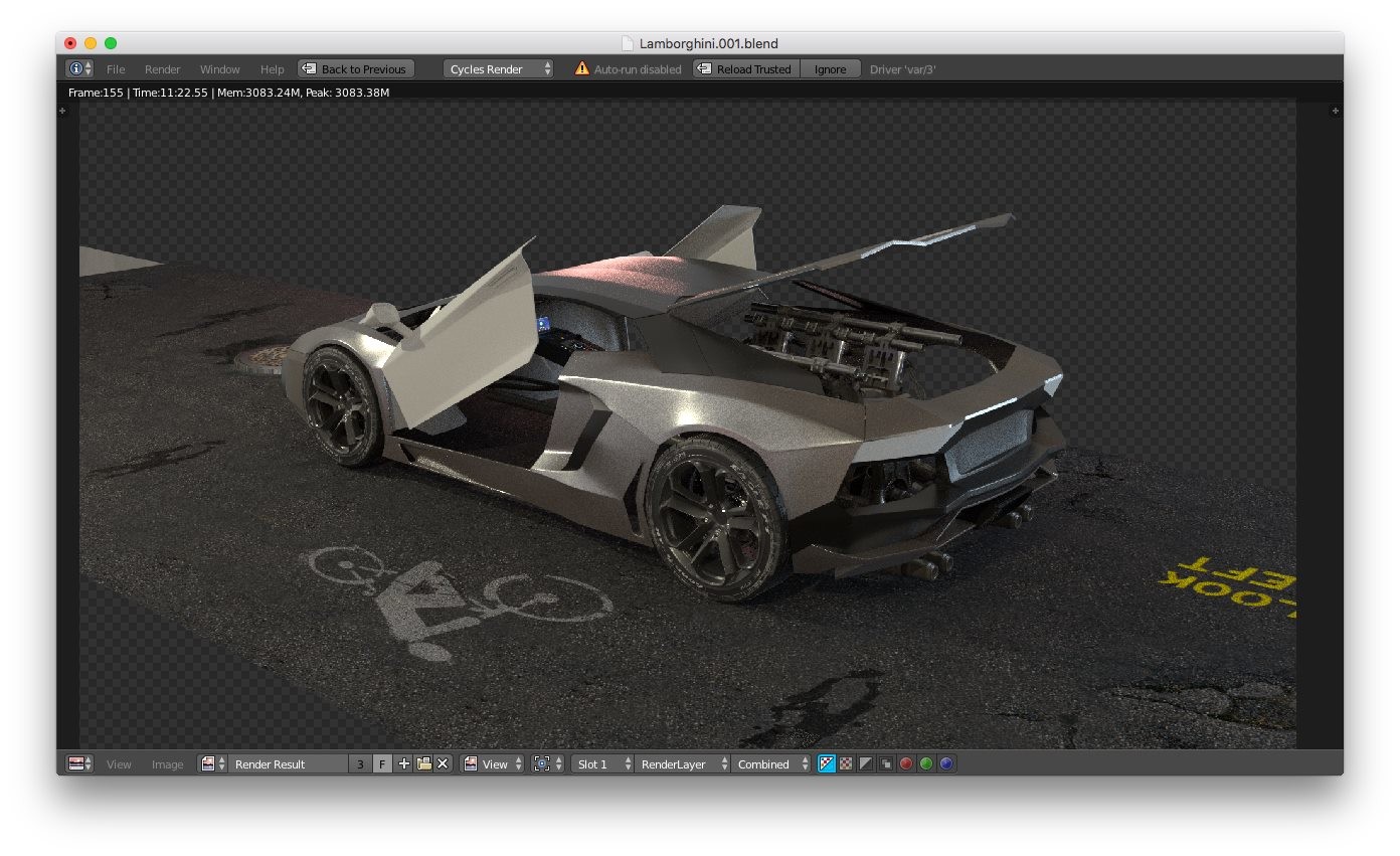ArtStation - The Lamborghini Project